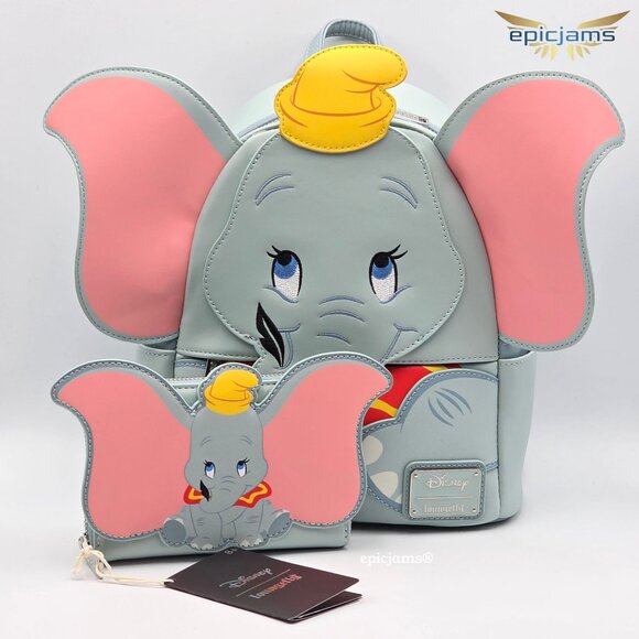 Loungefly | Bags | Loungefly Disney Dumbo Figural Dumbo Mini Backpack ...